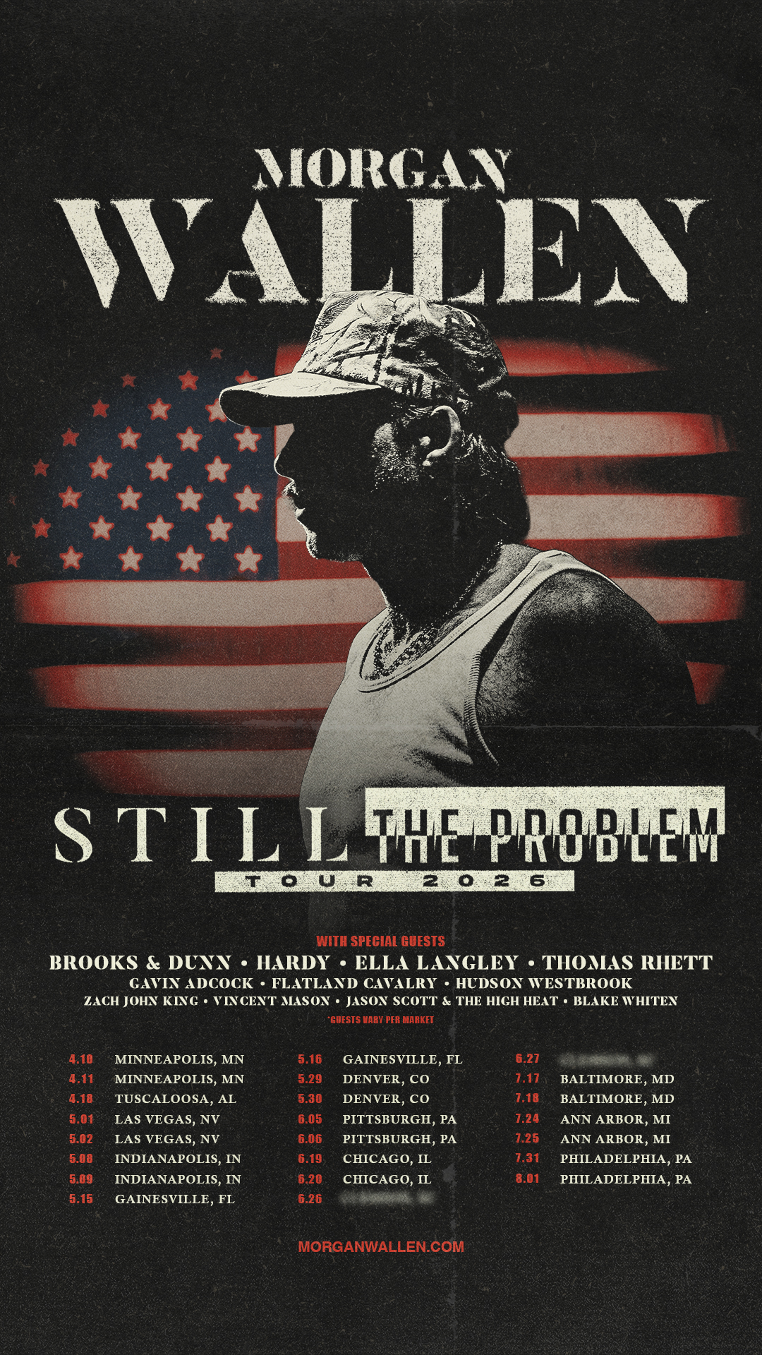 He’s Running It Back: Morgan Wallen Announces Massive “Still The ...